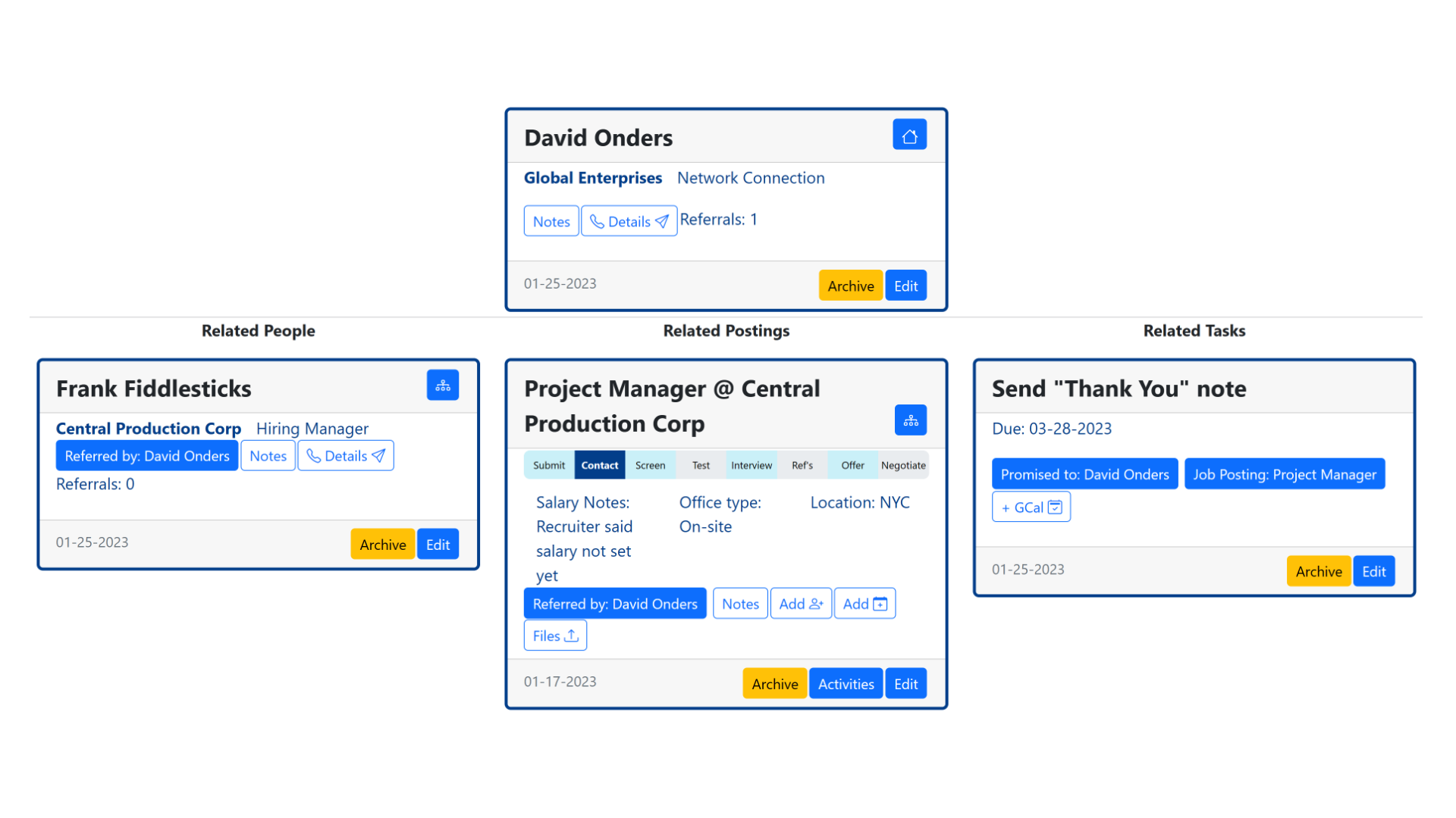 Manage Job Applications